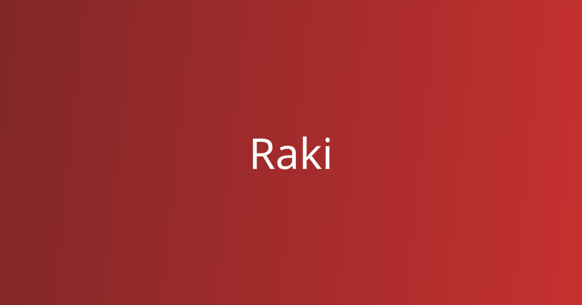 Order Authentic Chinese Online | Raki - Pickup Available
